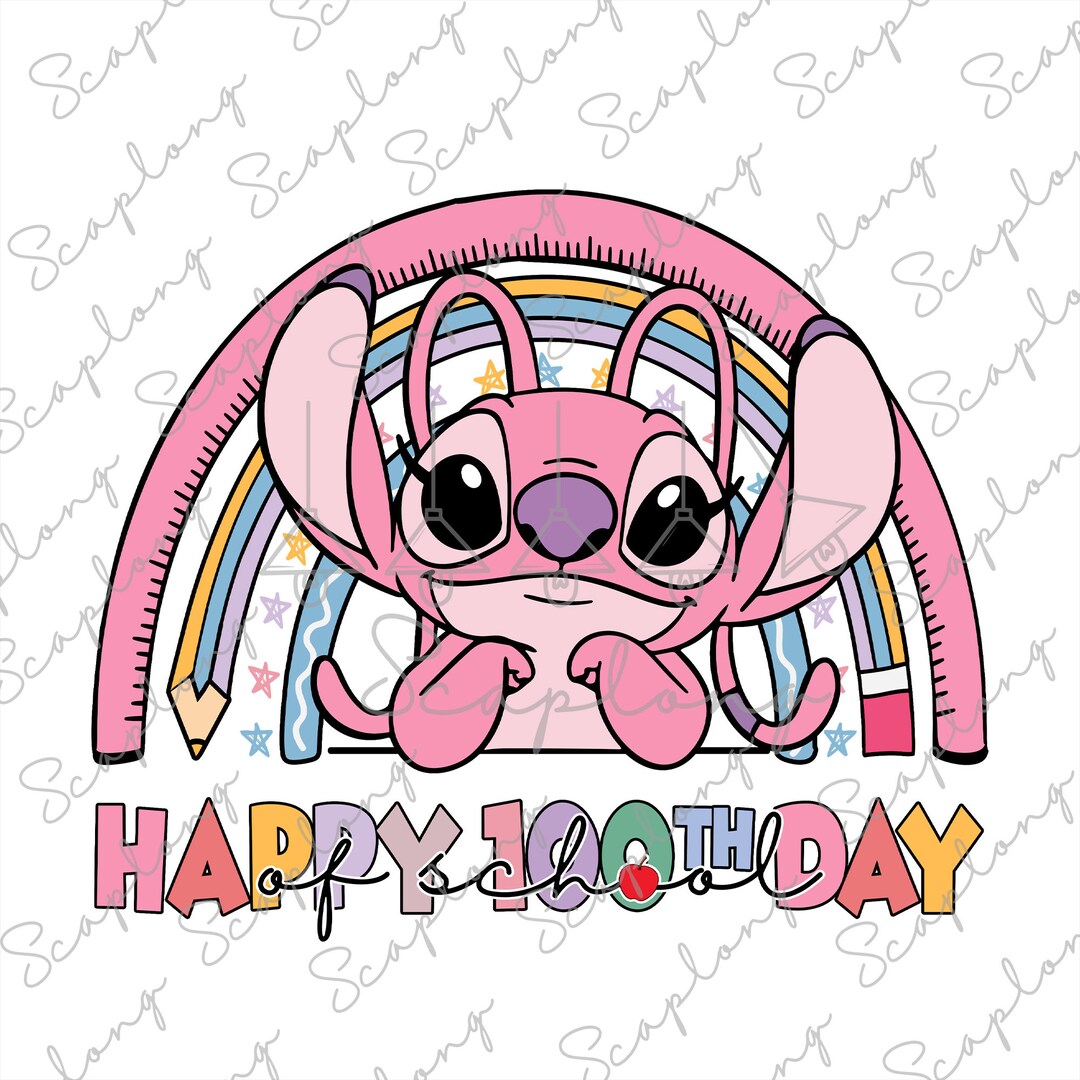 100 Days of School Png, Cartoon 100th Day of School Png, 100 Days Pop ...