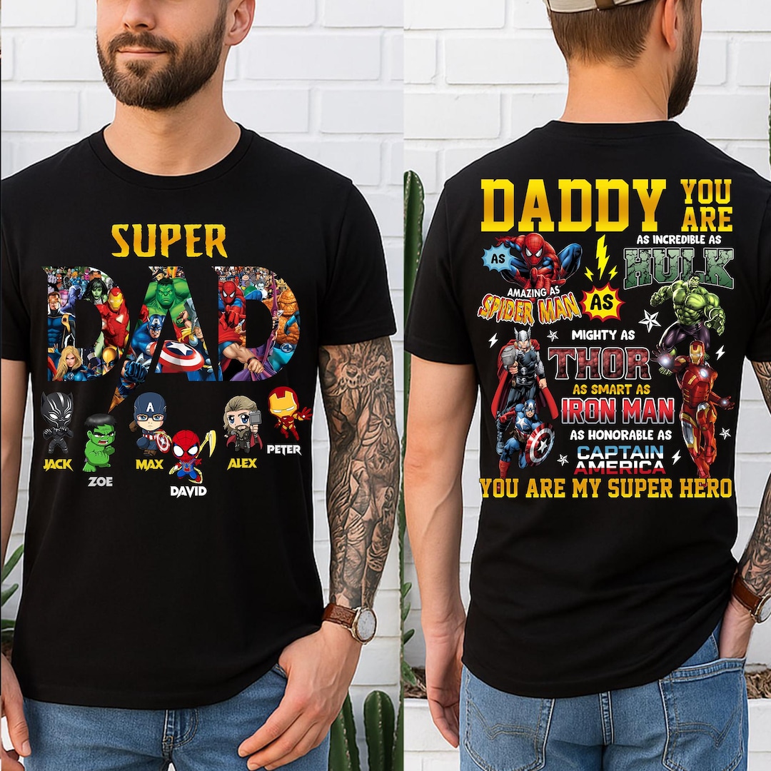Personalized Super Dad Png, Daddy You Are Png, Best Dad Ever Png ...