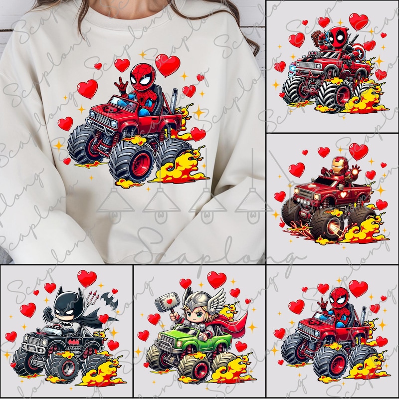 Superhero Valentine - Etsy