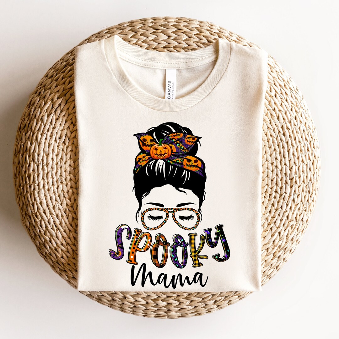Spooky Mama Png, Spooky Mama Svg Png, Spooky Mama Shirt, Spooky Vibes ...