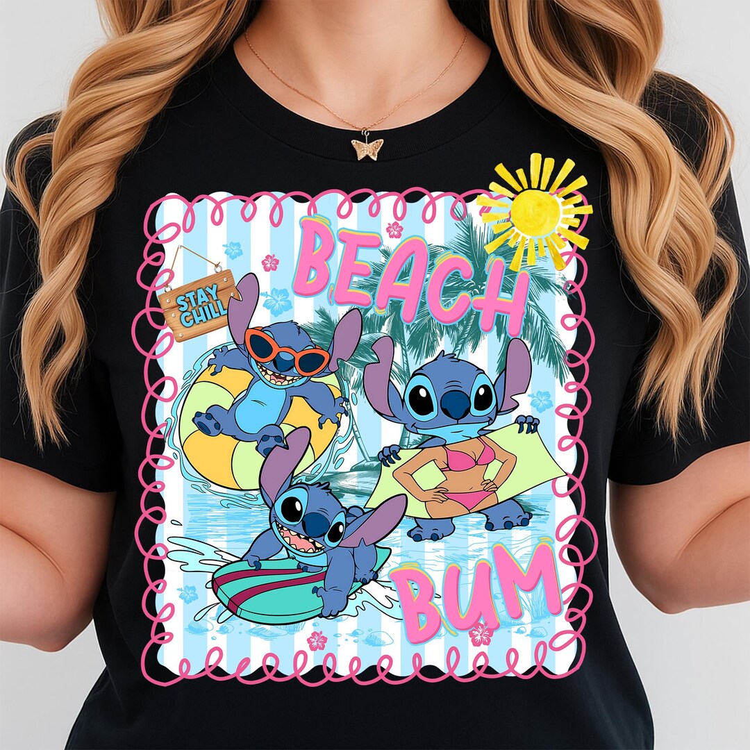 Beach Bum Png, Blue Alien Summer Png for Sublimation, Beach Vibes ...