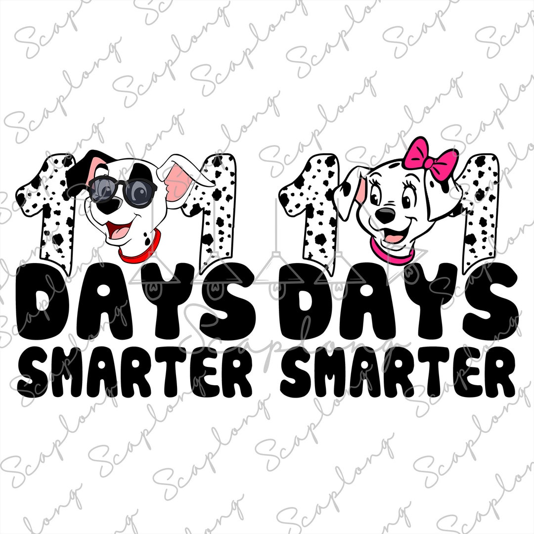 Bundle 101 Days of School Png, 100 Days of School Png, Dalmatian 100th ...