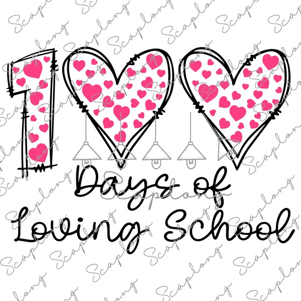 100 Days of School Svg - Etsy