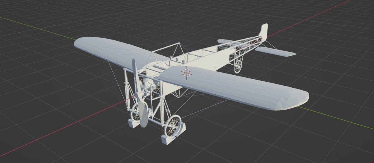 For Those Interested, the 3D Model of the Blériot XI Has Been ...