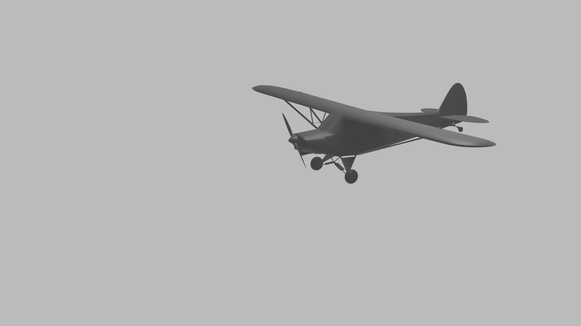 Piper PA-18 Super Cub 3D Model STL File - Detailed and Scalable Design ...