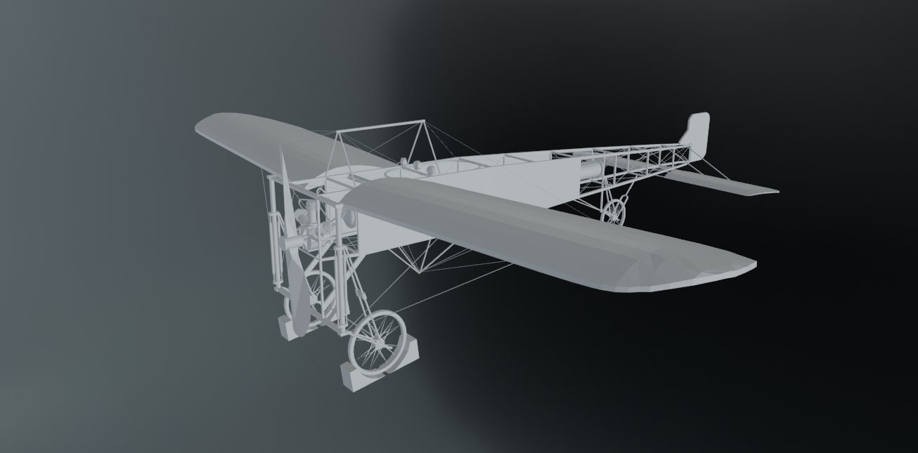 For Those Interested, the 3D Model of the Blériot XI Has Been ...