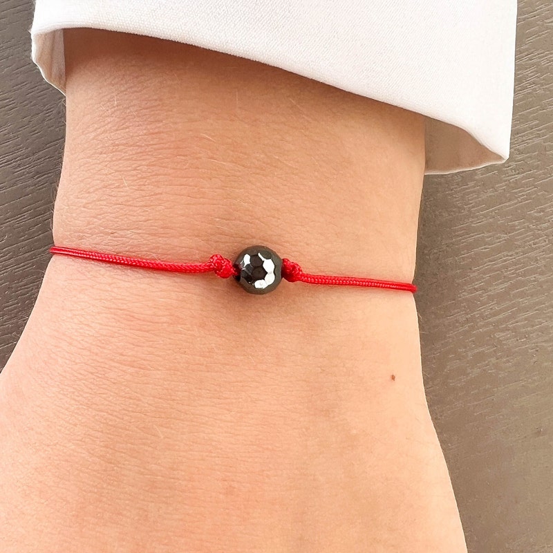 Red Bracelet - Etsy
