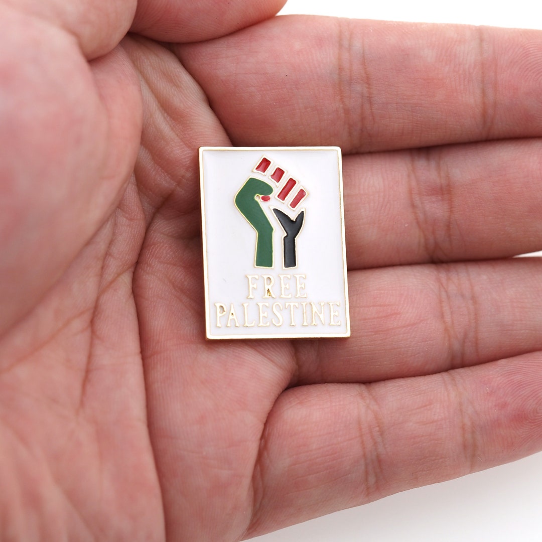 FREE Palestine Flag Pin / Lapel Pin / Palestine - Etsy