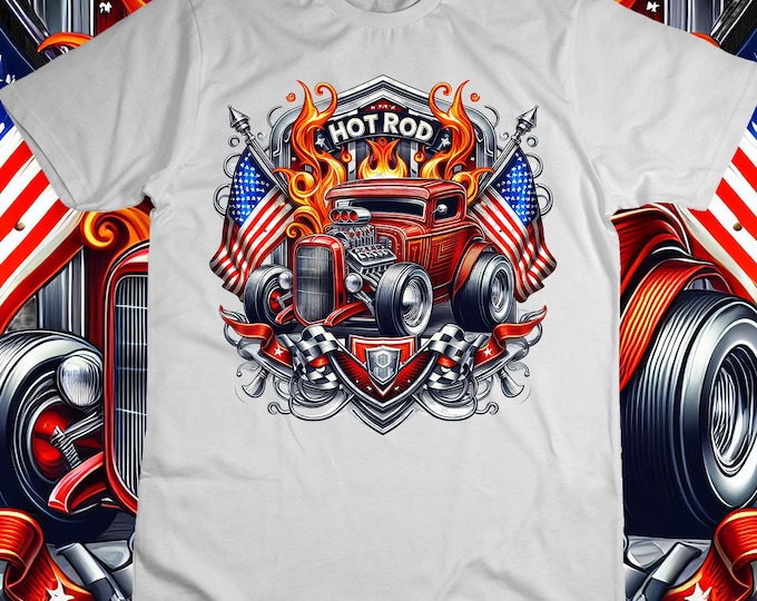 Hot Rod Shirt Design: High-resolution PNG File (instant Download - Etsy
