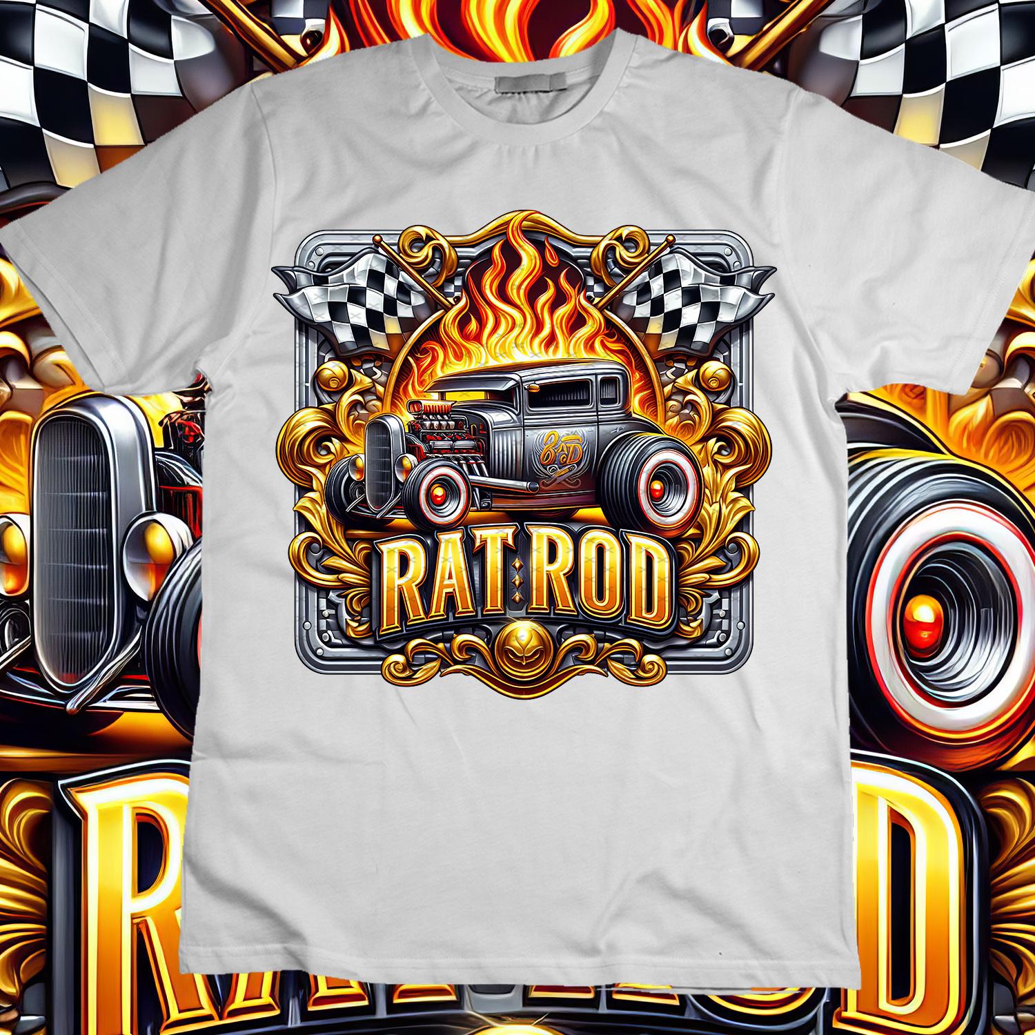Rat Rod Shirt Design: High-resolution PNG File (instant Download) - Etsy