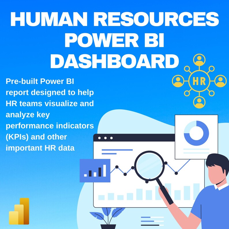 Pre-built Human Resources Power BI Dashboard Designed to Help Hr Teams ...