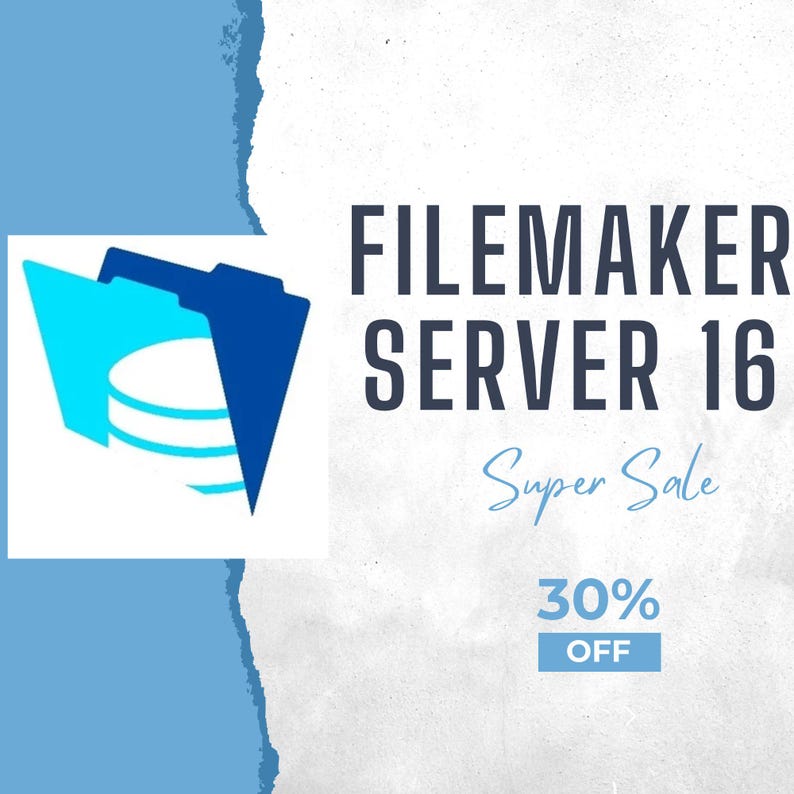 Filemaker 16 Server Windows & Mac : Build Custom Apps Faster, Smarter, and More Securely - Etsy