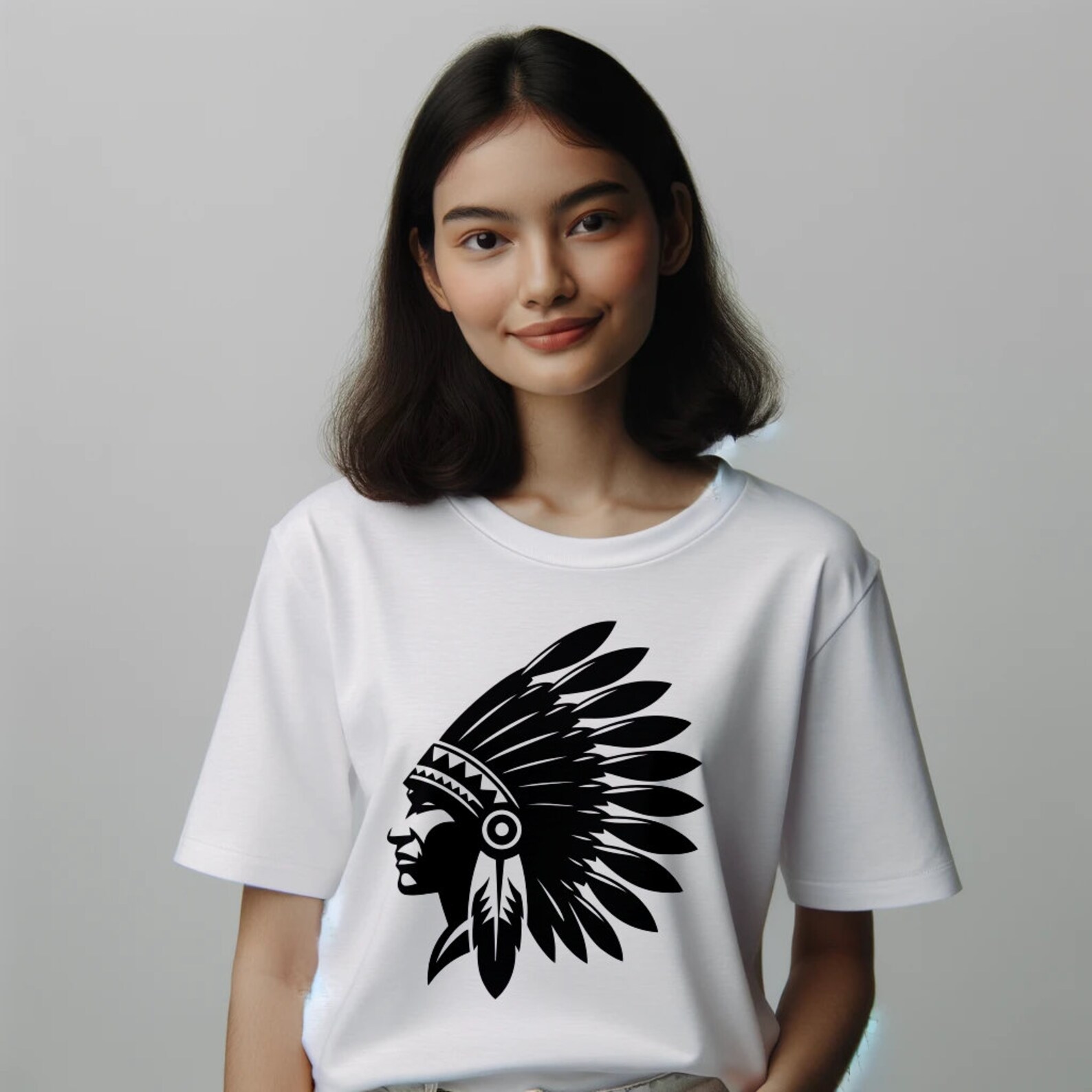Indian SVG, Chief, Warrior Mascot Svg, Digital Svg for Cricut ...