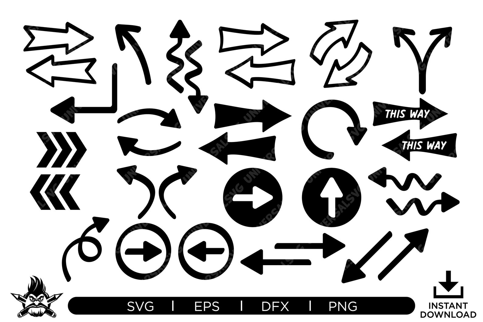 Arrows SVG Bundle, Arrow Signs Svg Bundle, Left Arrow Svg, Arrows SVG ...