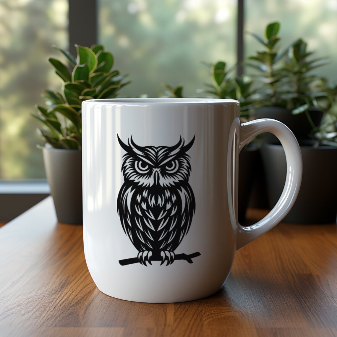 Owl Svg, Design for Cricut and Silhouette, Owl Cut File, Woodland Svg ...