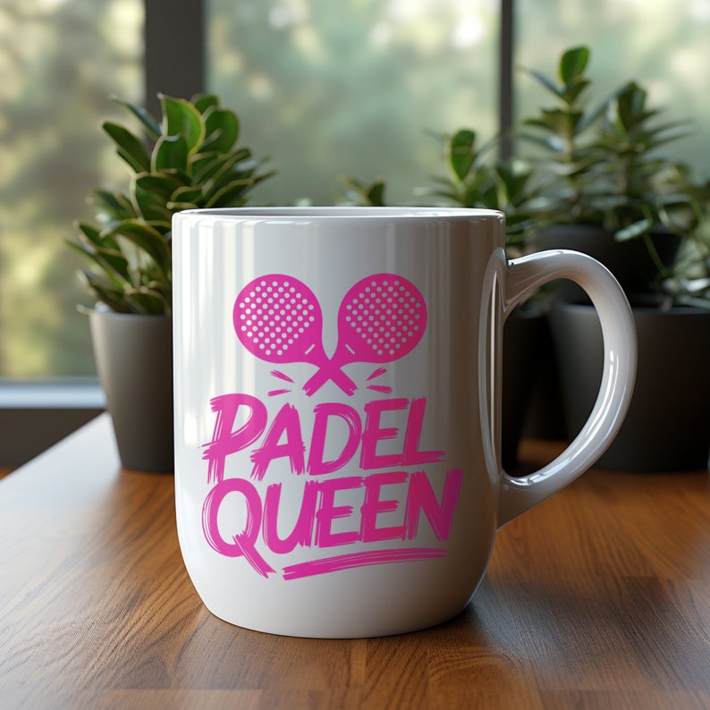 Padel Queen SVG, Padel T-shirt Design, Gift for Padel Tennis Partner ...