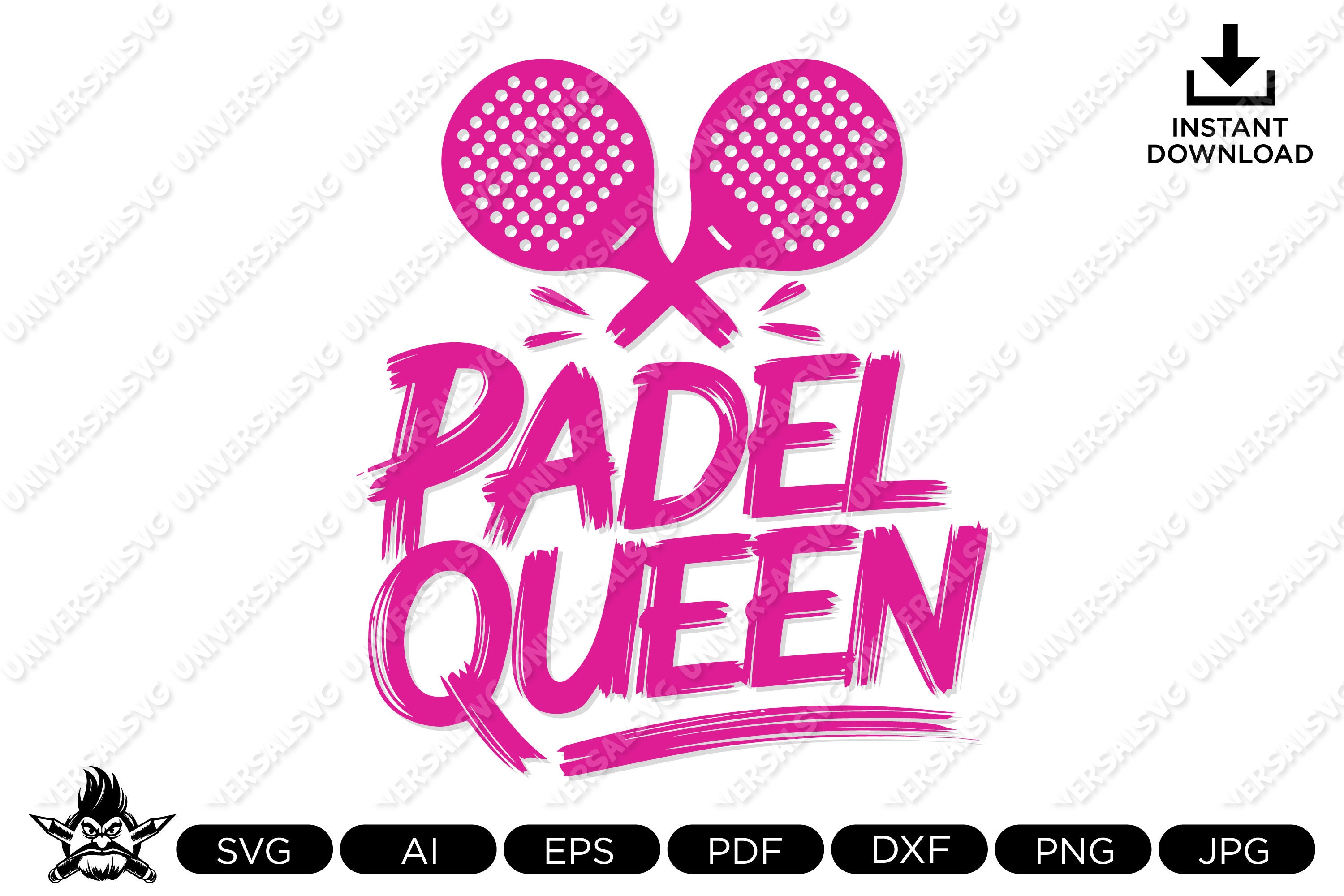 Padel Queen SVG, Padel T-shirt Design, Gift for Padel Tennis Partner ...