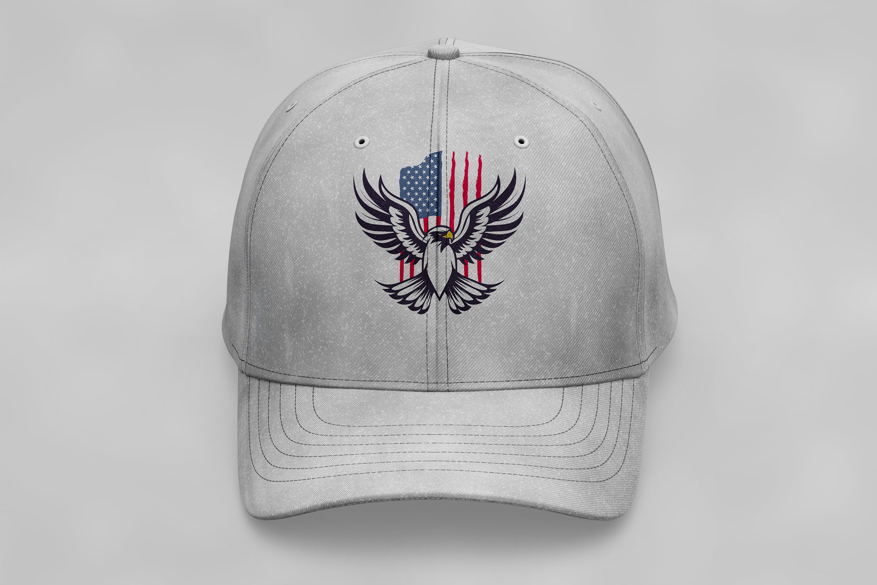 Eagle With American Flag Svg, USA Patriotic 4th of July Clipart for ...