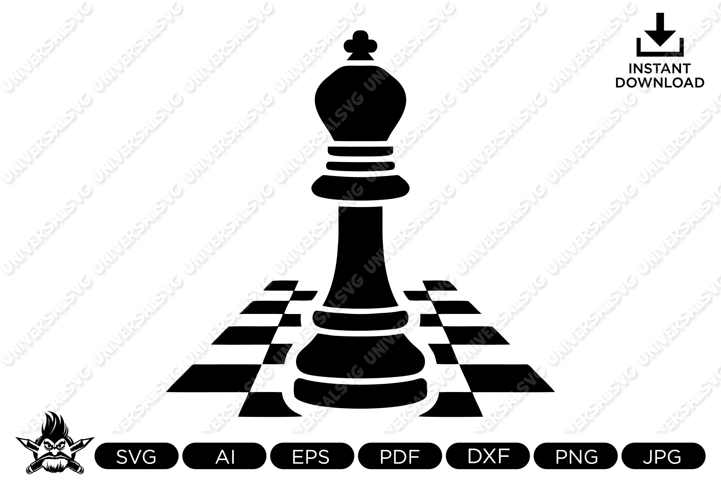 Chess SVG: Chessboard Clipart, T-shirt Decal (digital Download) - Etsy