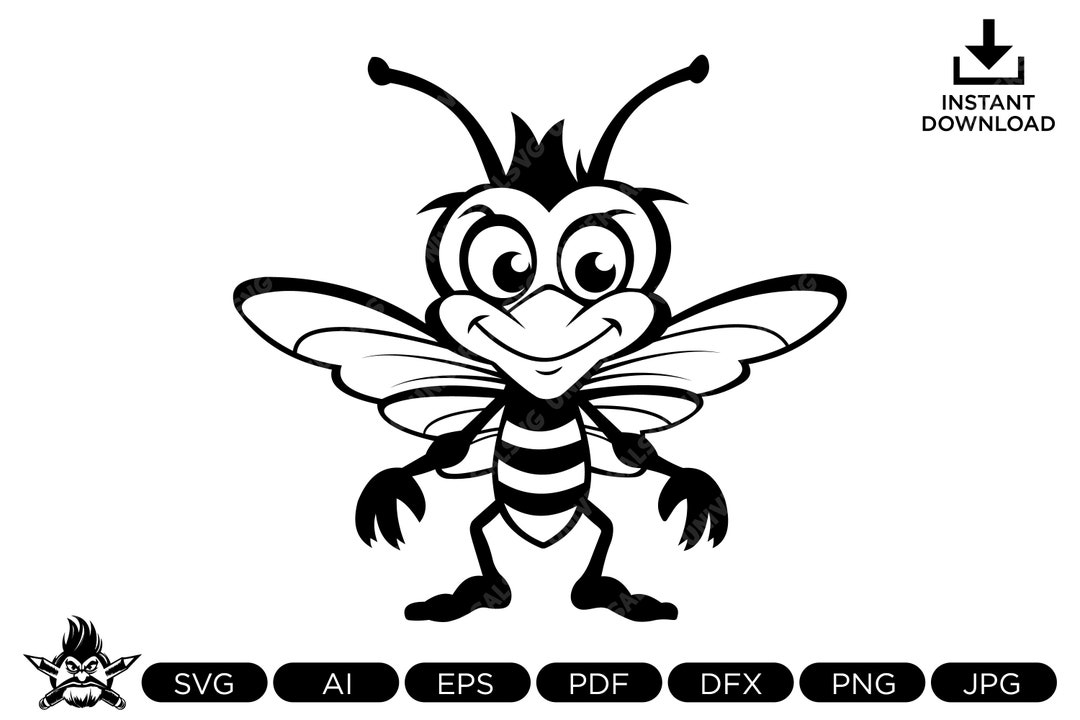 Hornet SVG Cut Files, Clipart, Monogram & Mascot Designs for T-shirts ...