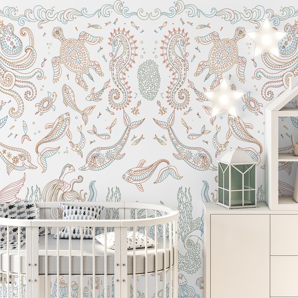 Abstract Mermaid - Etsy