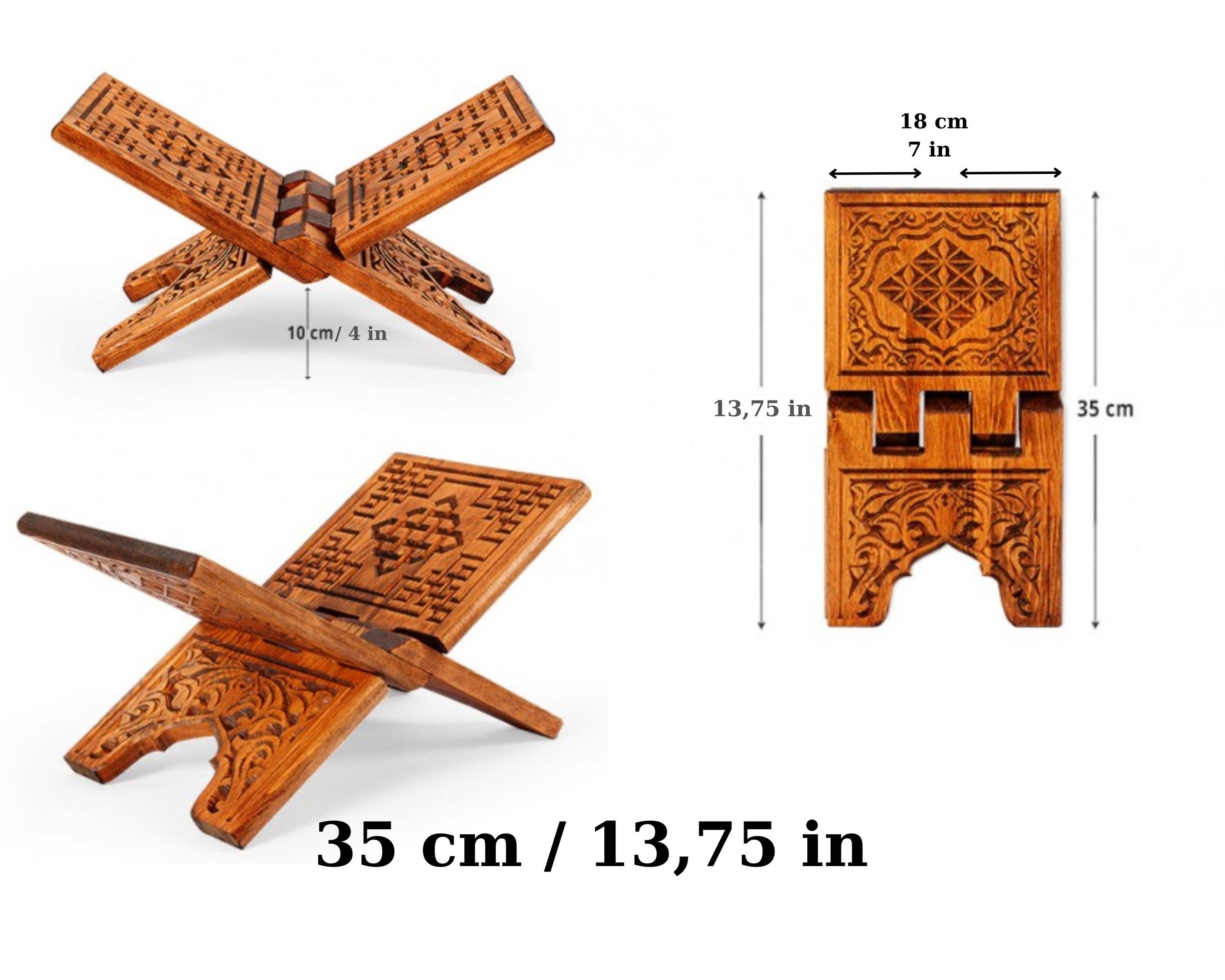 Islamic Book Stand, Portable Holy Quran, Torah, Bible Reading Desk ...