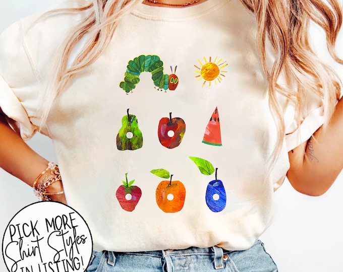 We're Hungry for Learning Teacher T-shirt, Hungry Caterpillar, Teacher ...