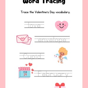 Valentine’s Day Printable Activity Bundle Kids Coloring Pages ...