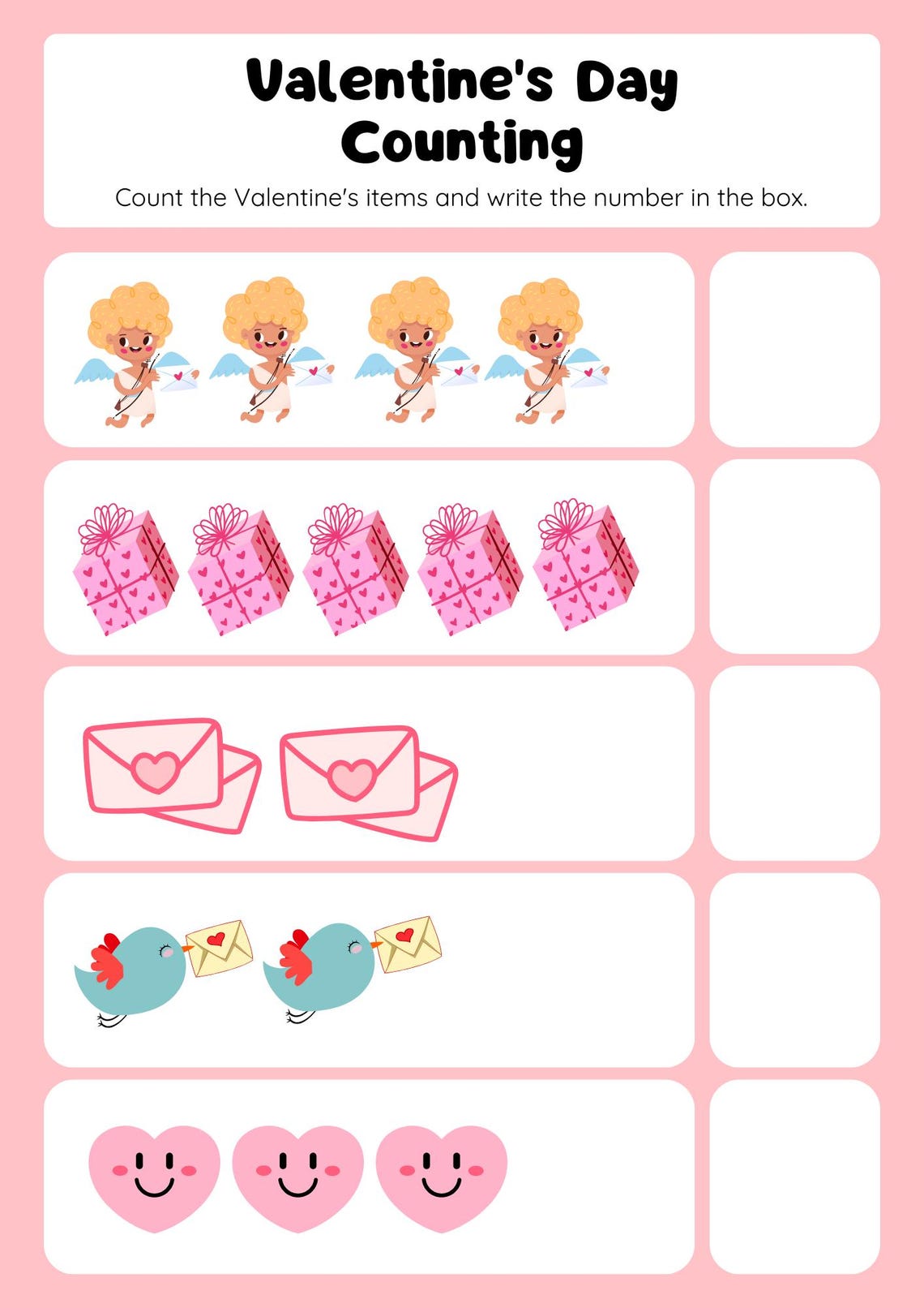 Valentine’s Day Printable Activity Bundle Kids Coloring Pages ...