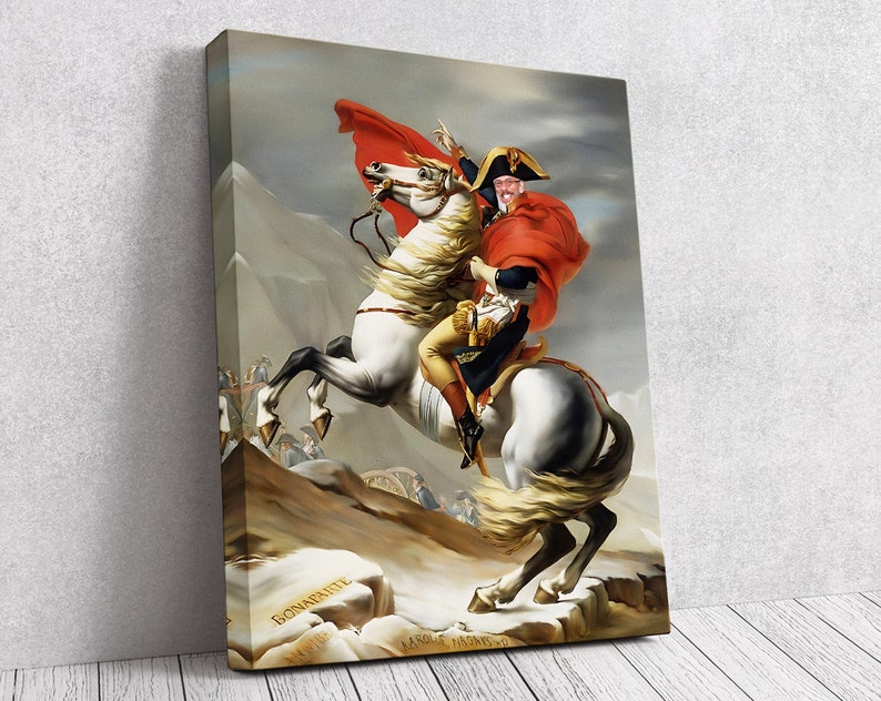 Custom Royal Portrait From a Photo, Renaissance Portrait of Napoleon ...