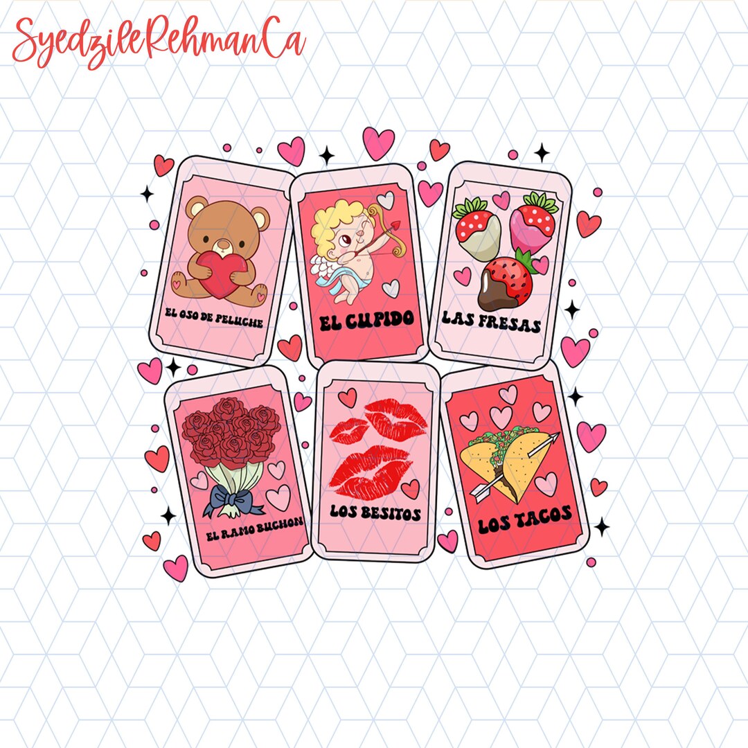 Mexican Tarot Card Valentine Png, El Cupido Valentine Png, Tacos ...