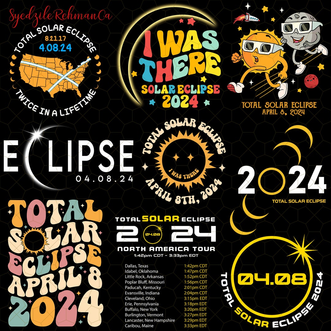 Bundle USA Solar Eclipse Png, Astrology Astronomy, Celestial Event Png ...