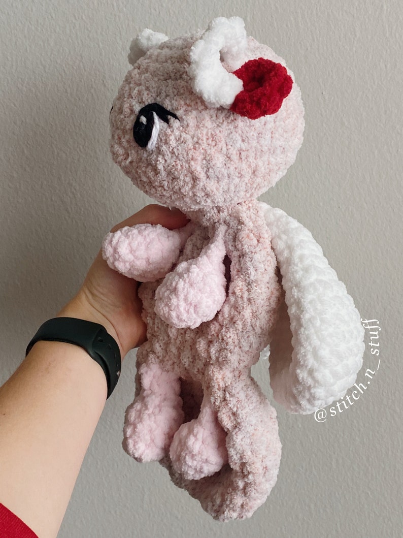 Cora the Cuddle-bug Crochet Pattern ~valentine's Day ~cuddle-bug Lovey ...