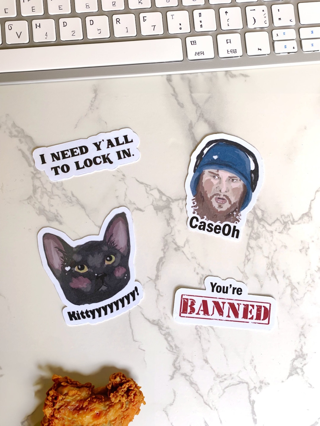 Caseoh Inspired Sticker Set - Etsy