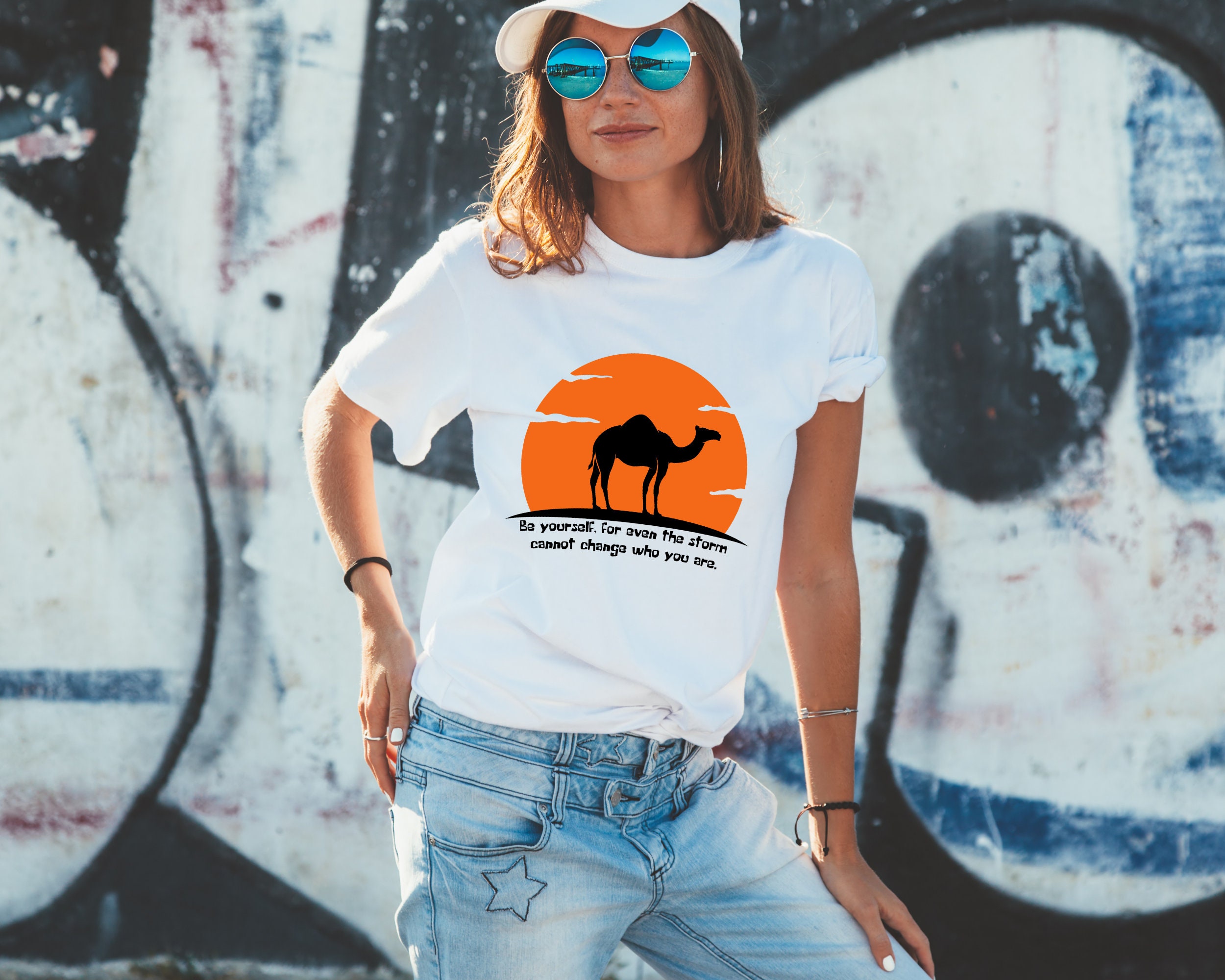 Unique Inspirational Support Animal T-shirt Camel Guide - Etsy