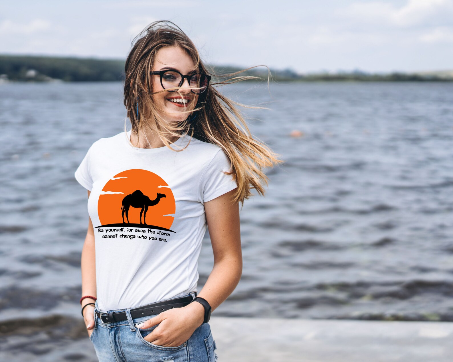 Unique Inspirational Support Animal T-shirt Camel Guide - Etsy