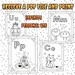 Printable ABC Halloween Coloring Pages, Kids Halloween Coloring Sheets ...