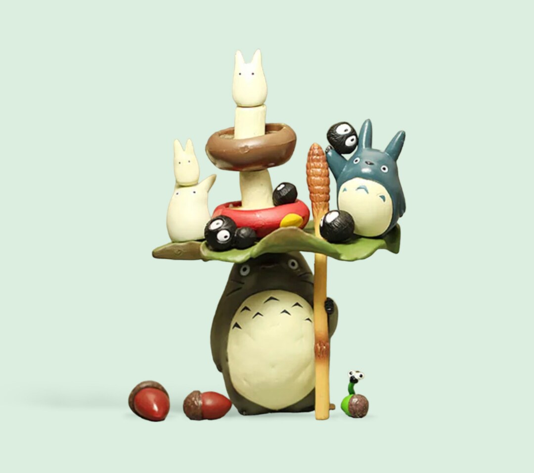 17 Pack Cute Japanese Anime Totoro Miniatures - Etsy UK