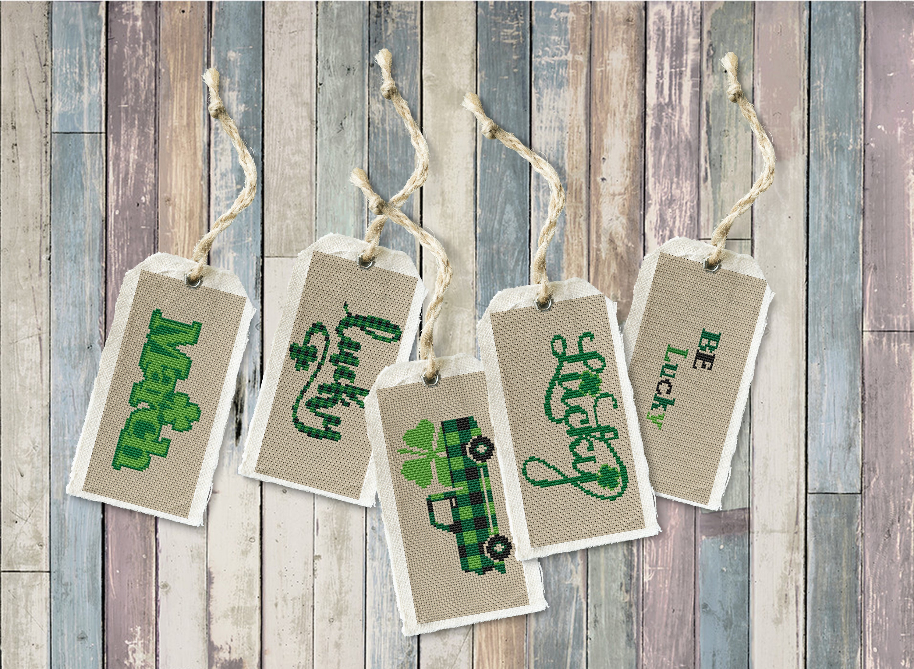 ST Patrick Cross Stitch Pattern, Luck, Modern Cross Stitch, PDF ...
