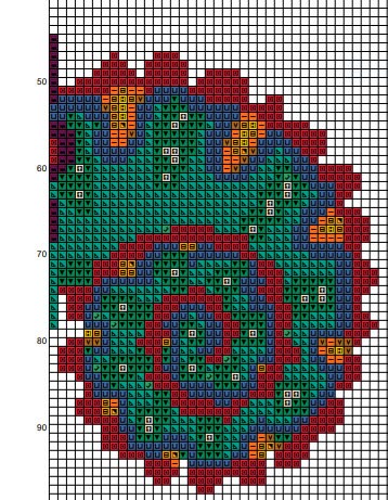 SET of 12 Chameleon, Cross Stitch Pattern, Modern Cross Stitch, PDF ...