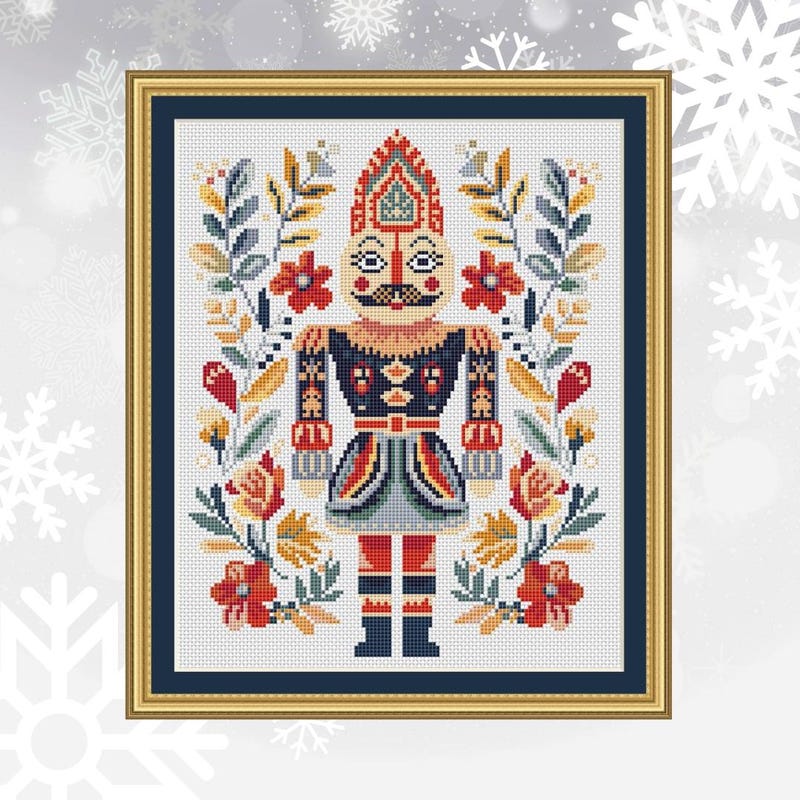 Nutcracker Cross Stitch - Etsy