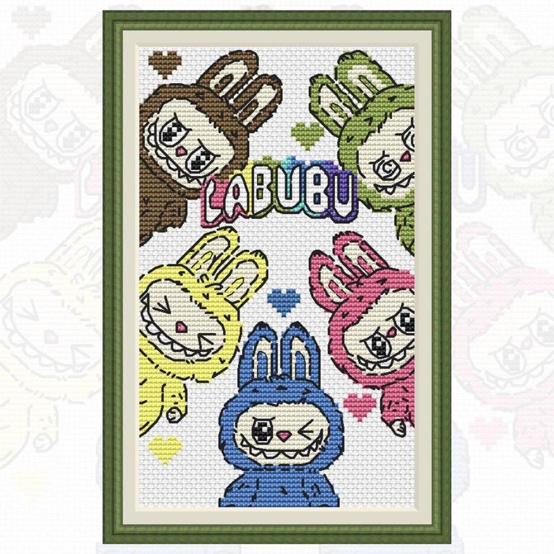 Stitch Labubu Doll - Etsy