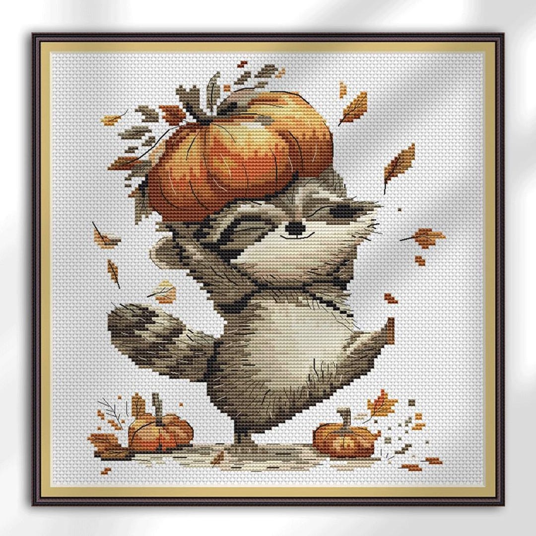 Fall, Autumn, Cross Stitch Pattern, Holidays, Modern Cross Stitch, PDF ...