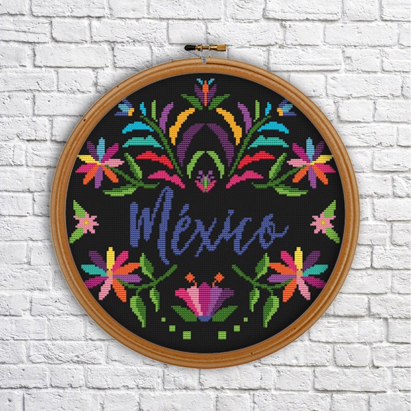Cross Stitch Mexico - Etsy