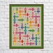 Crossed Colors, Cross Stitch Pattern, Geometric Design, Modern Cross ...