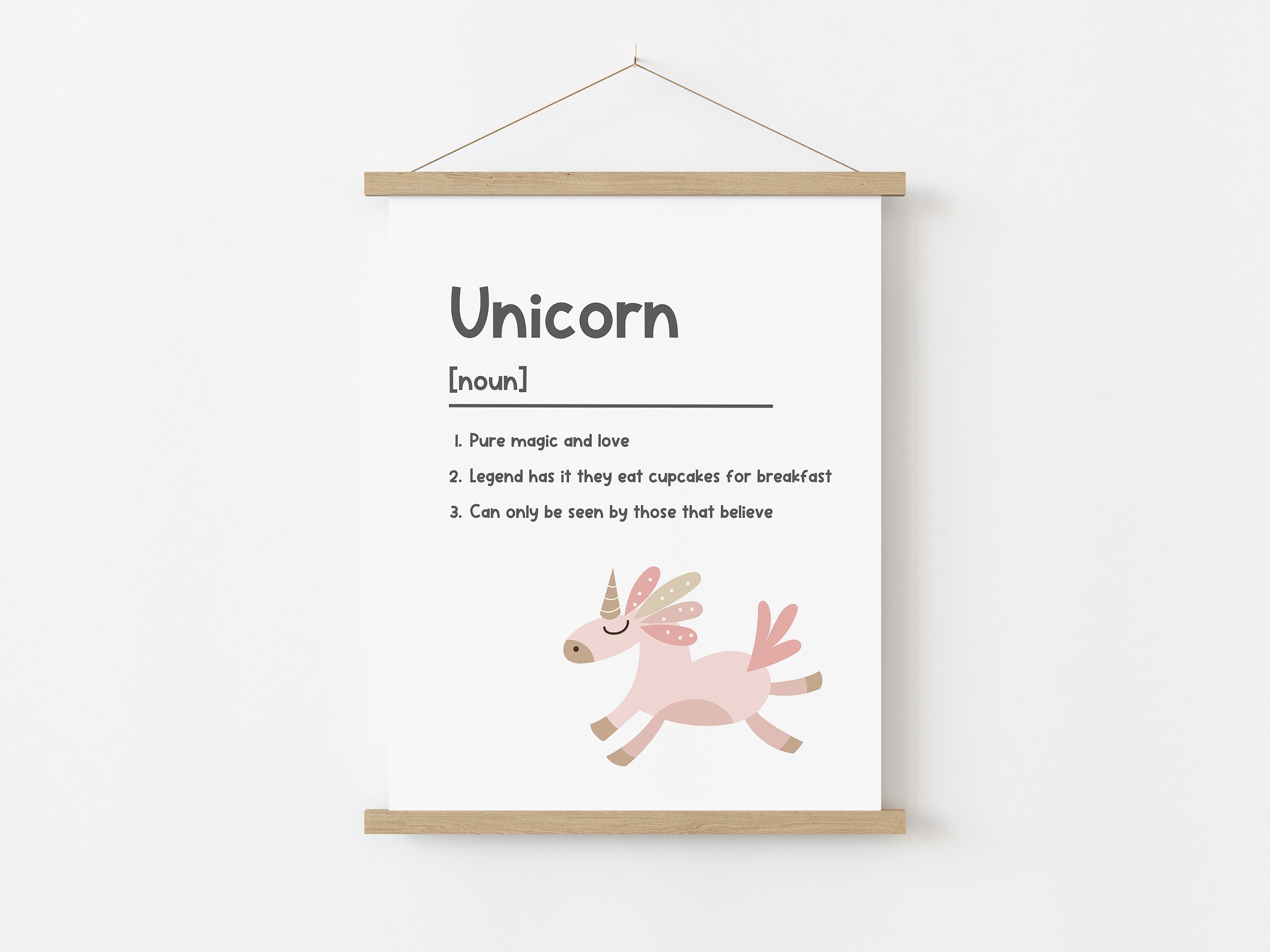 What is A Unicorn-printable Unicorn Wall Art -reading Nook-girls Room ...