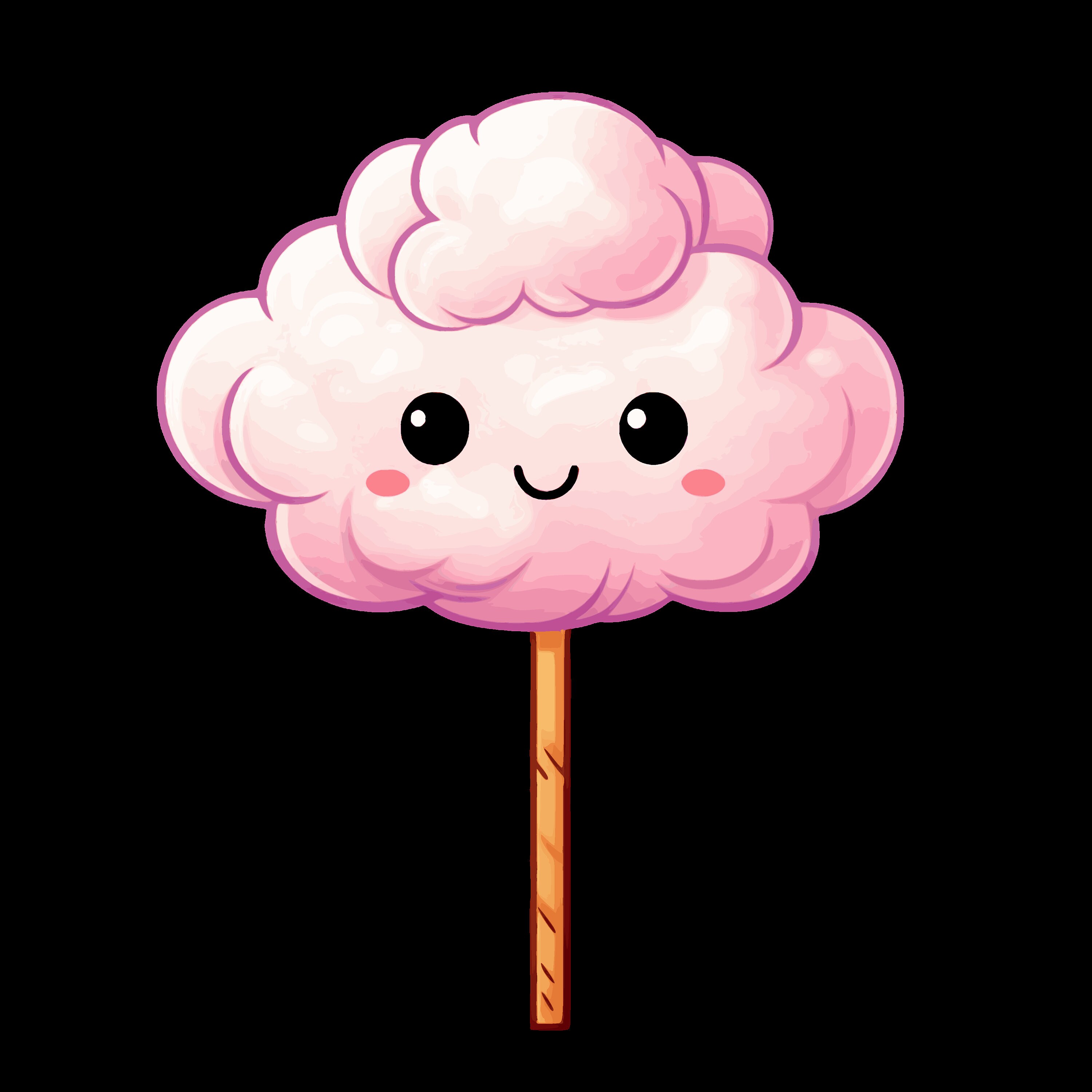 Vtuber Cotton Candy / Asset / Pngtuber Asset / Kawaii - Etsy Israel