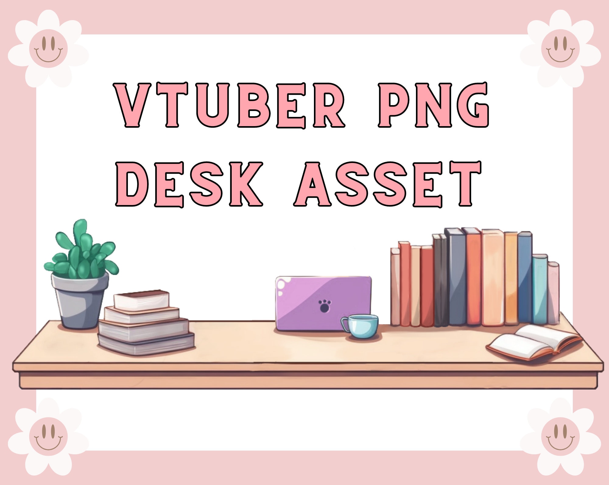 Desk for VTUBER | Cute, Minimalistic - Etsy