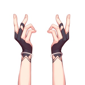 Vtuber Hand Asset Bundle Bundle Für Vtube - Etsy