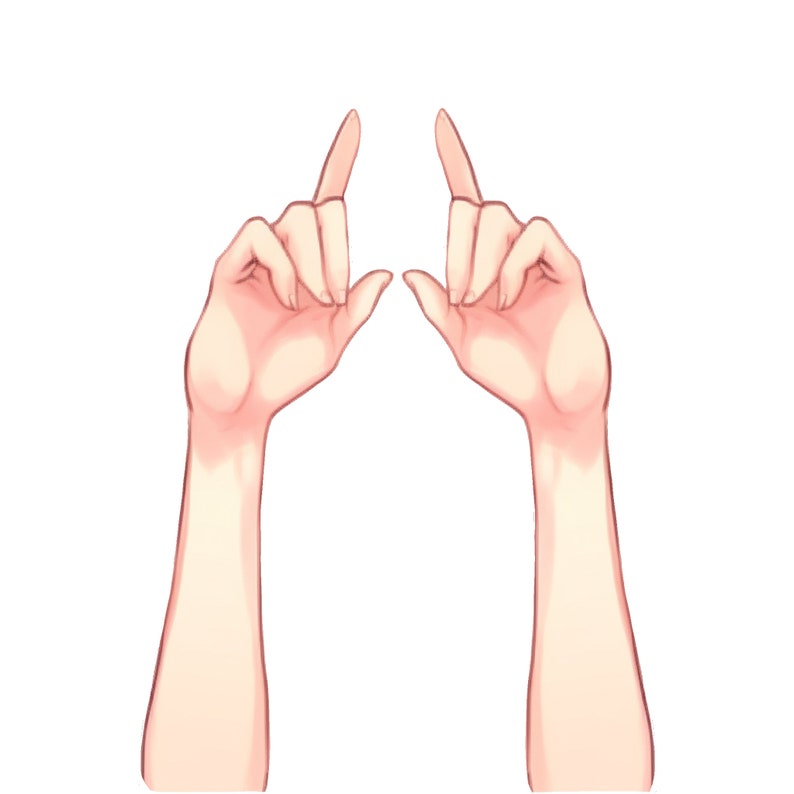 Vtuber Hand Asset Bundle Bundle Für Vtube - Etsy